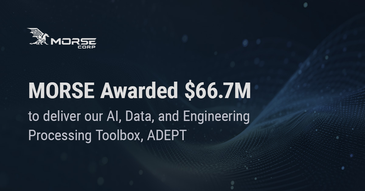 Innovate, Disrupt, Field - MORSE Corp (Mission Oriented Rapid Solution Engineering)